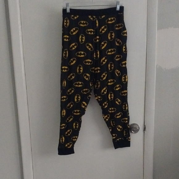 Batman | Pajamas | Batman Kids Pajama Bottoms Dark Gray And Yellow ...